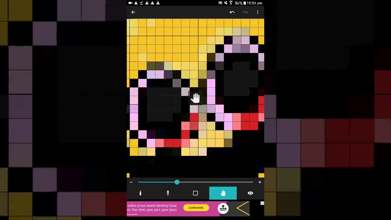 Pixel art for cursed lemon