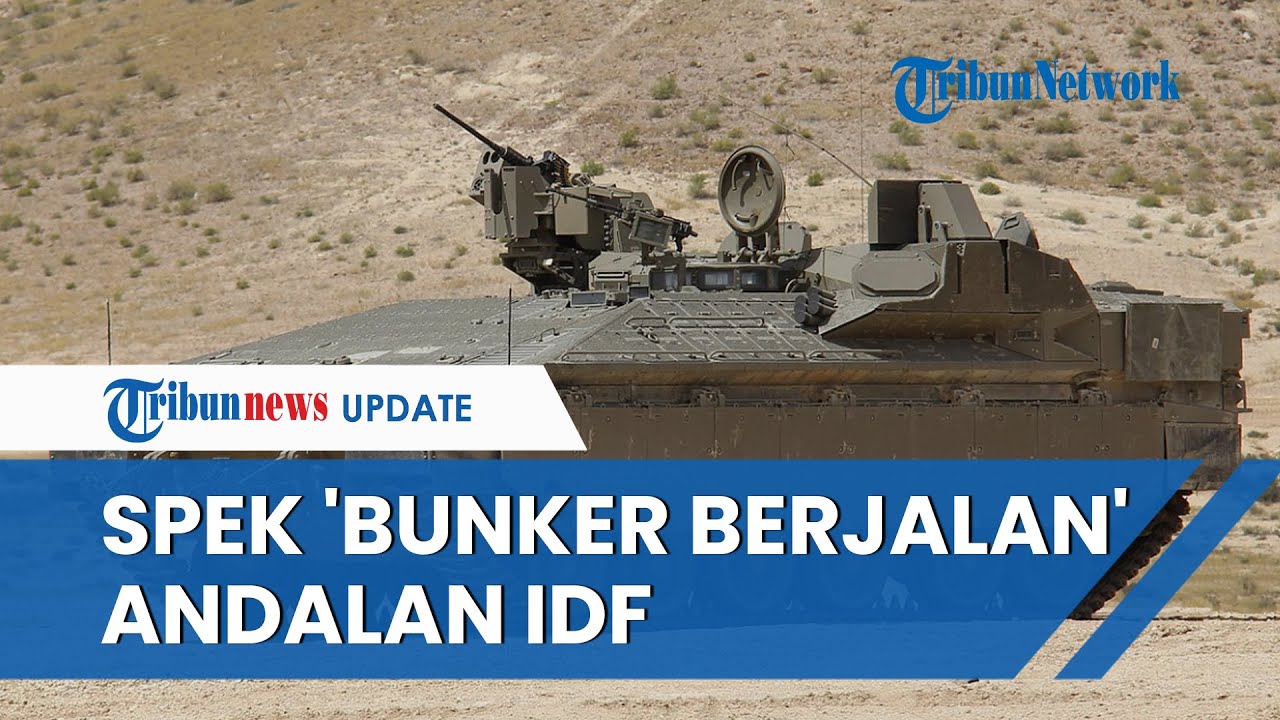 Tank Andalan Israel Keok di Rudal Hamas, Kini IDF Pamerkan Tank 'Bunker ...