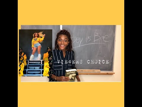 Urban Dictionary: Viewers choice ( BEY vs. BAE)