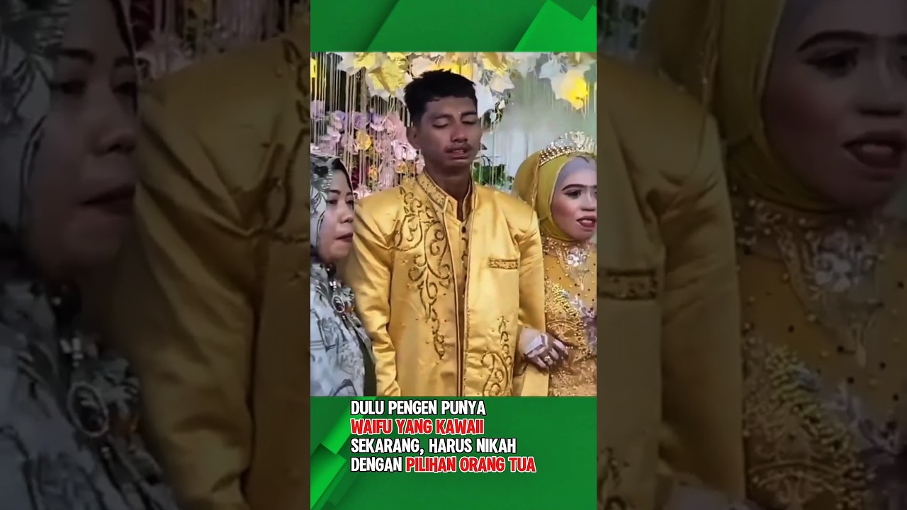 akibat menikah dengan pilihan orang tua #vidioviral #waifu #nikah