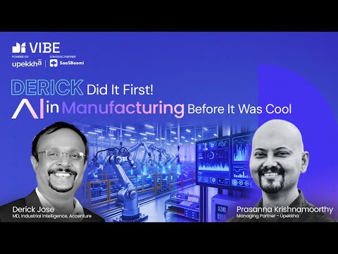 From Flutura to Accenture: Derick Jose Talks About Use of AI in Manufacturing
