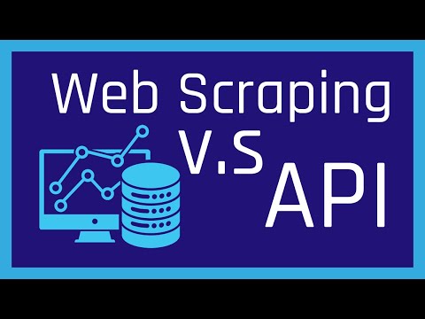 Big Data: API vs Web Scraping