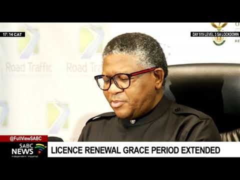 Licence renewal grace period extended