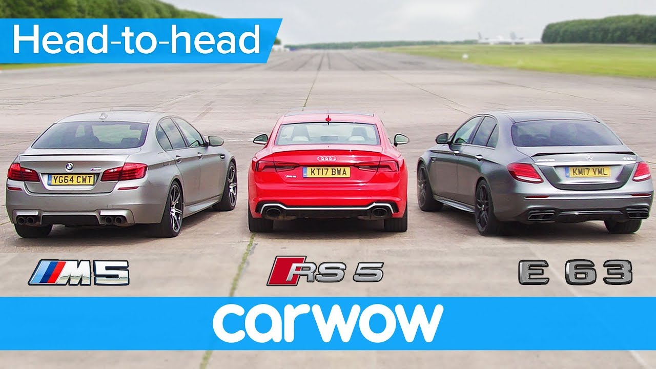 Drag Race: Audi RS5 Is Faster Than the Old M5, But the E63 S Is King ...