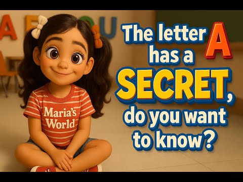 ✨ Learn the Spanish Letter A with María! | Fun Spanish Lesson for Kids 🇪🇸🧠