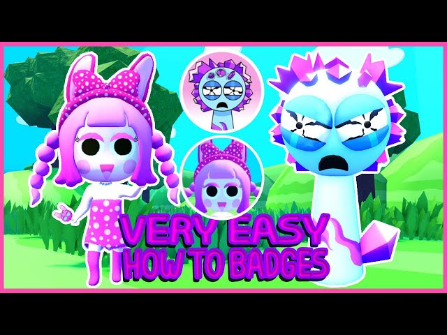 Roblox - Gamepass And How to get Pinki Human Badge in Sprunki 3D OC RP ...