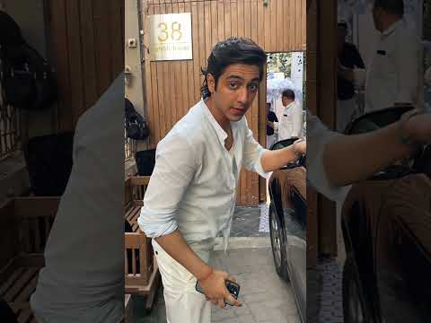 Ahaan Panday Spotted at The Chunky Panday's Residence