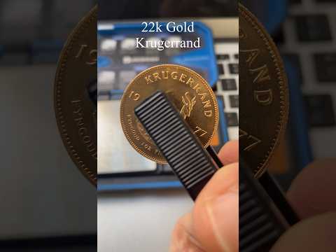 Gold Krugerrand ping test