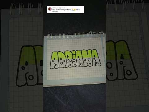 espero que les guste ❤️ #letrasbonitas #letra #burbujas