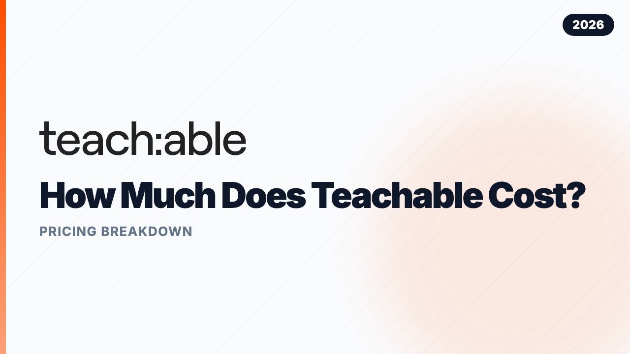 Teachable Pricing 2026: What You Actually Pay (Real Data from 32,000+ Courses)