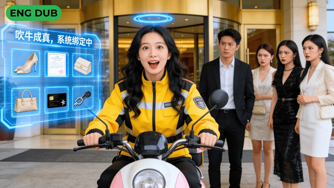 Delivery girl activates “brag-comes-true” system, beats gold-digging girls, school heartthrob falls!