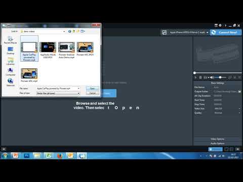 How to convert videos in AVI FORMAT DIVX 640×360