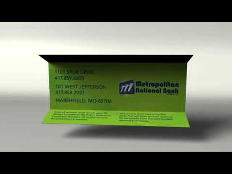 Metro National Bank Mini Flapper Event Hand Out