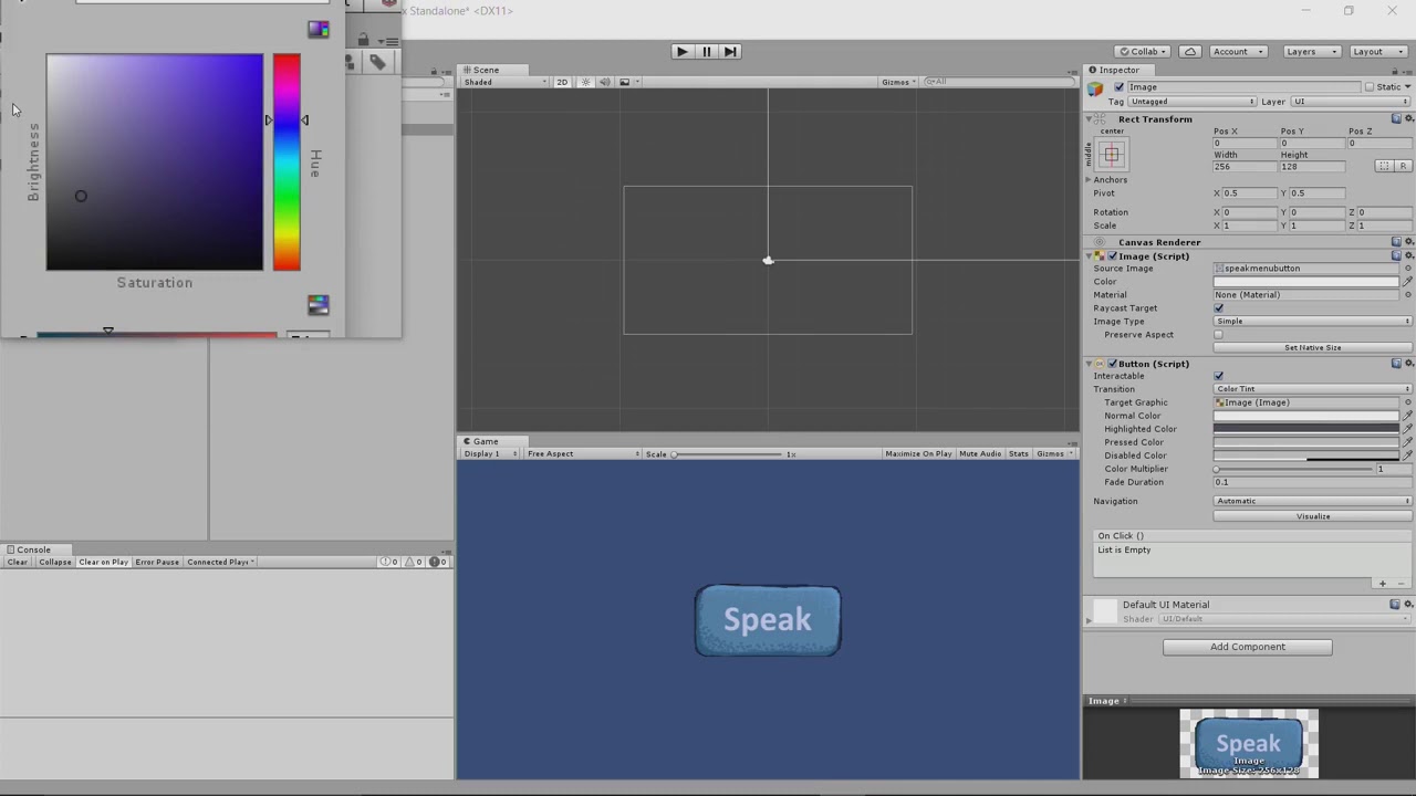 Menu Buttons - Intermediate Object-Oriented Programming for Unity Games