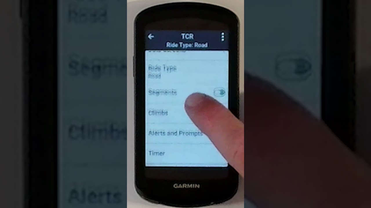 Turn On Auto Pause - Garmin Edge