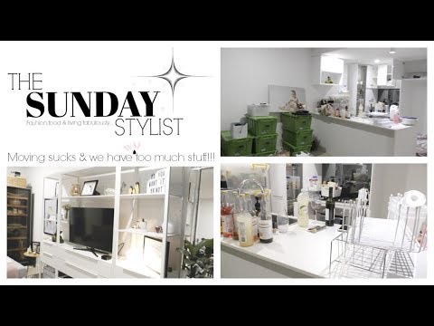 CLEAN DECLUTTER AND ORGANIZE OUR NEW APARTMENT + MOVING IN || THE SUNDAY STYLIST