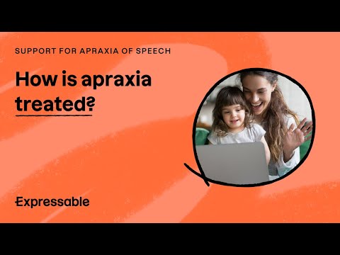 How is apraxia treated?