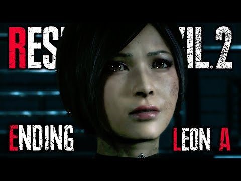 Resident Evil 2 Remake 2019 — Ending | FINAL BOSS (?) | Leon A RE2 ...