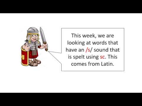 2 Spellings s spelt sc video