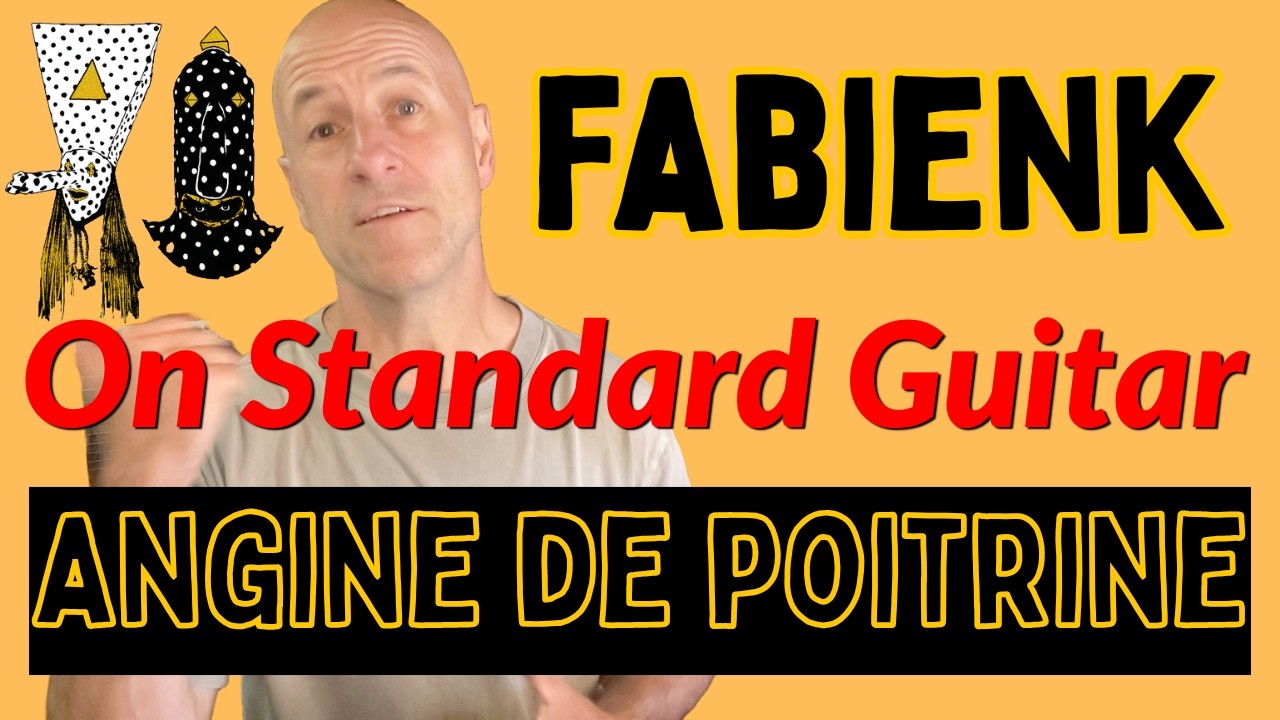 Playing Fabienk CORRECTLY | WITHOUT Microtonal Guitar | Angine de Poitrine