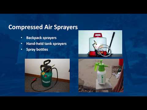 Pesticide Application Equipment for Landscapes