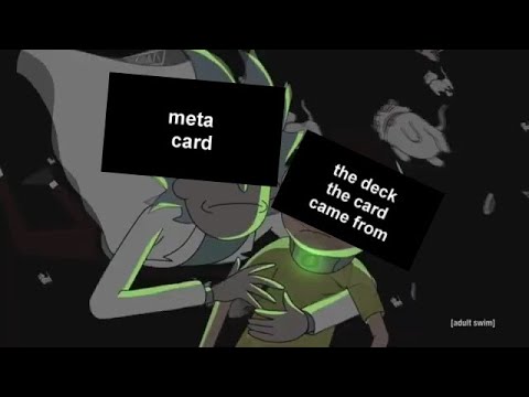 Yugioh meme:when a meta card sacrifices itself for the deck