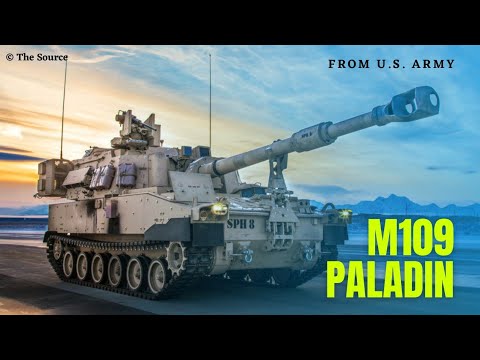 M109 Paladin | American Self Propelled Howitzer M109A6, M109A7 #shorts The Source
