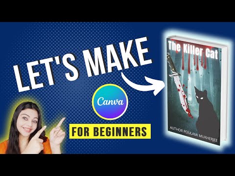 How To Make a 3D eBook Cover in CANVA For Free - Step by Step tutorial for BEGINNERS