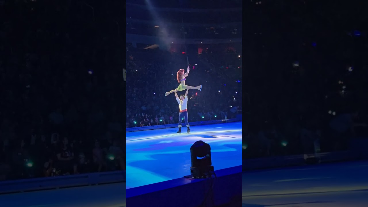 don't skip on Ariel 🐚 #disneyonice #aerialist #aerialstraps