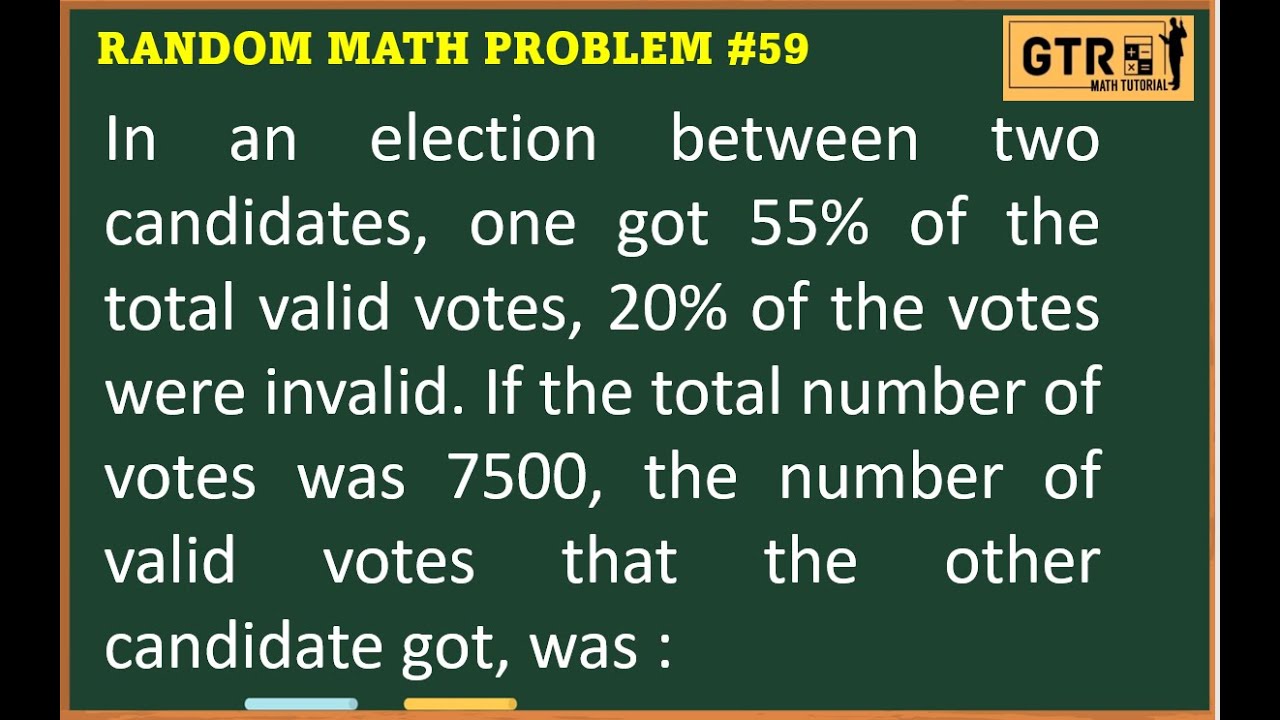 RANDOM MATH PROBLEM #59