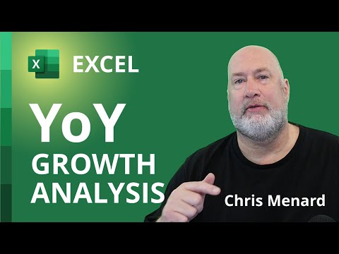 Year-Over-Year analysis in Excel using a PivotTable