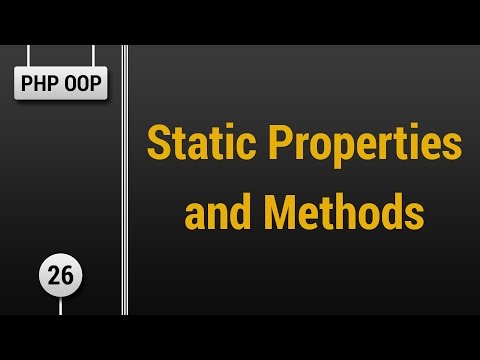 شرح درس تعلم ال Static Properties and Methods والفرق بينها وبين الباقي ...