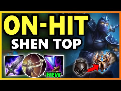 RANK 1 SHEN’S ON-HIT BUILD - Season 9 Shen Top (vs Malphite) Gameplay | Unranked to Challenger EP 14