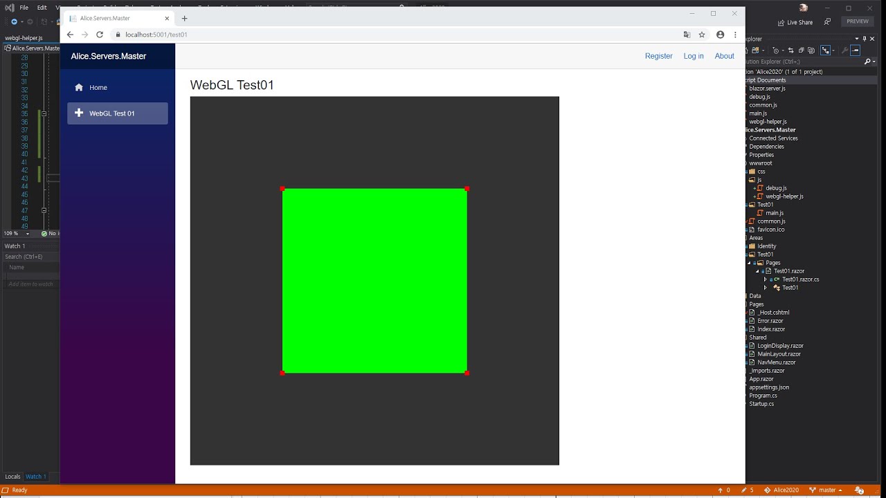 P00570 / Blazor & WebGL / Simple Test / Triangle-Strip