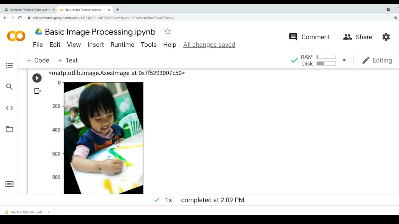 Basic Image Processing Using  Python Tutorial 3 (Rotating and Scaling Image)