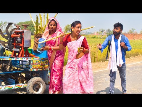 #pagli देखिए बाजार जा रही गन्ने वाली के साथ पगली ने क्या किया Zee Kaimur