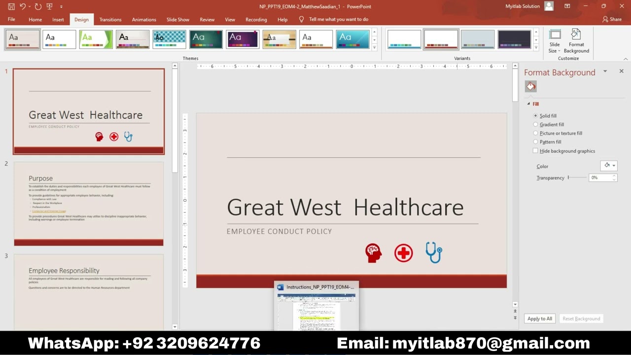 PowerPoint 2019 Module 4 End of Module Project 2 | NP_PPT19_EOM4-2 | Module4 End of Module Project2