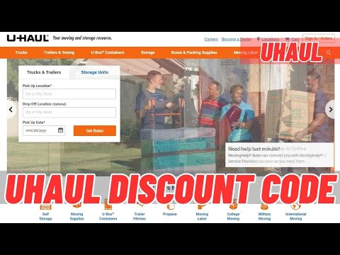 UHaul Discount Code 2023 | Working UHaul Coupon & Promo Code