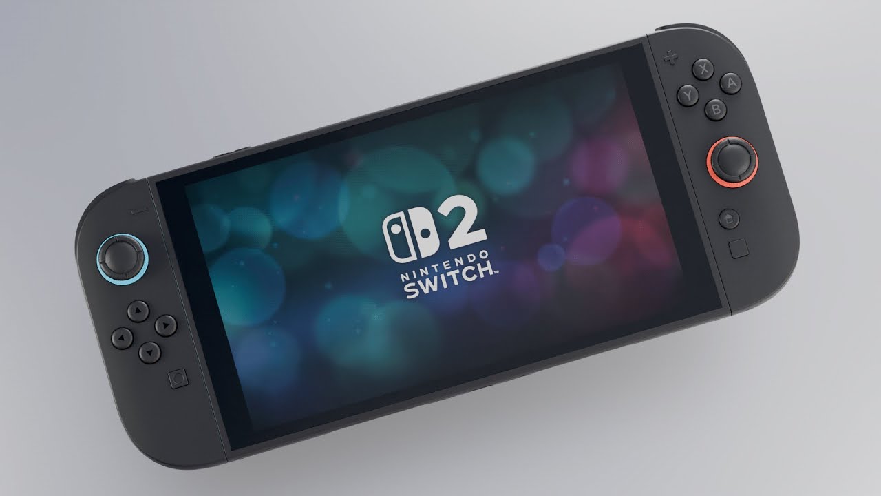 Nintendo Switch 2 3D Product Animation | Blender Motion Design Showcase