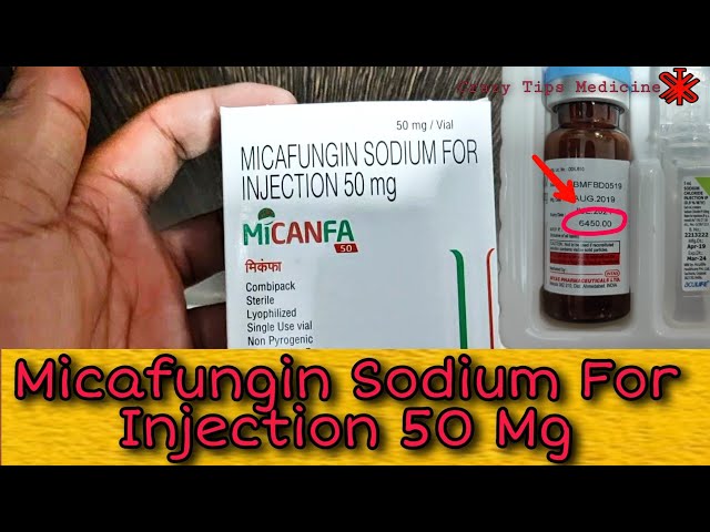 Anti Cancer Medicines - Micanfa 50mg Micafungin Sodium Injection Trader ...