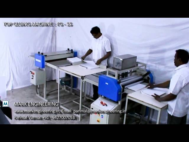 Gluing Machine - Top Gluing Machine Manufacturer from Ahmedabad