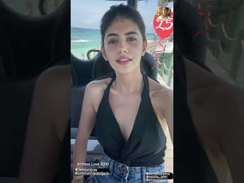 Sanjana Sanghi celebrates 25th Birthday in the Maldives