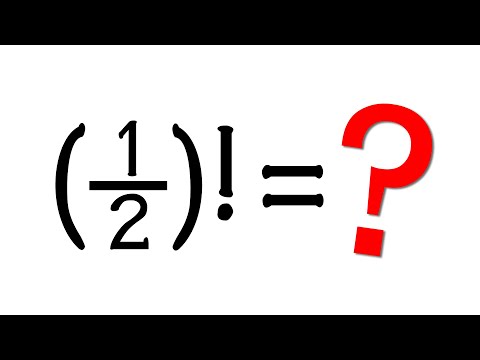 Can we have 1/2 factorial?