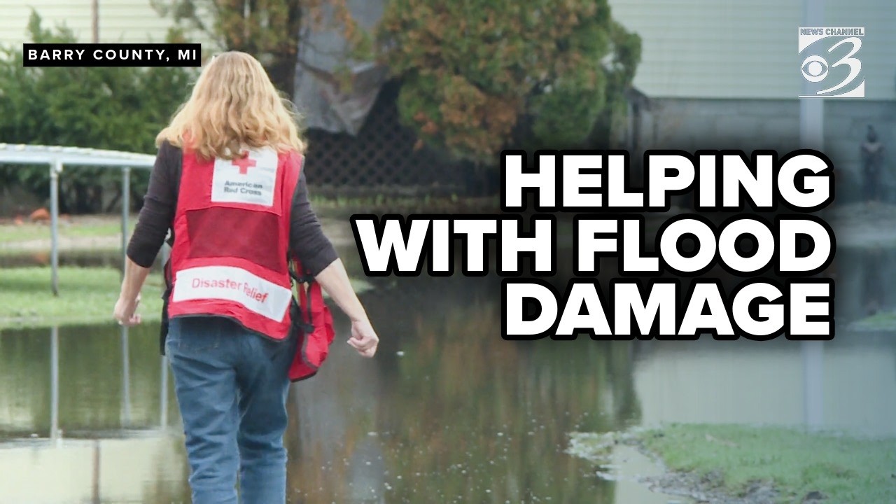 Cleanup efforts underway in West Michigan after major flooding