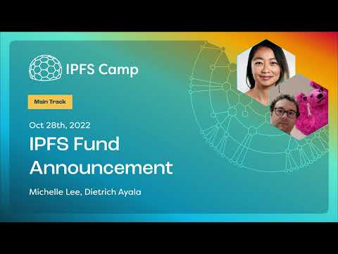 IPFS Fund Announcement - Dietrich Ayala, Mosh Lee, Juan Benet