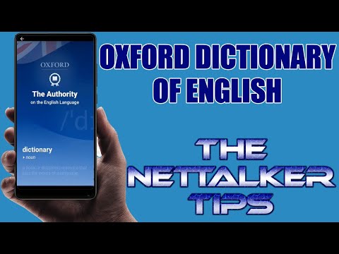 OXFORD DICTIONARY OF ENGLISH – THE AUTHORITY ON THE ENGLISH LANGUAGE | The NetTalker Tips