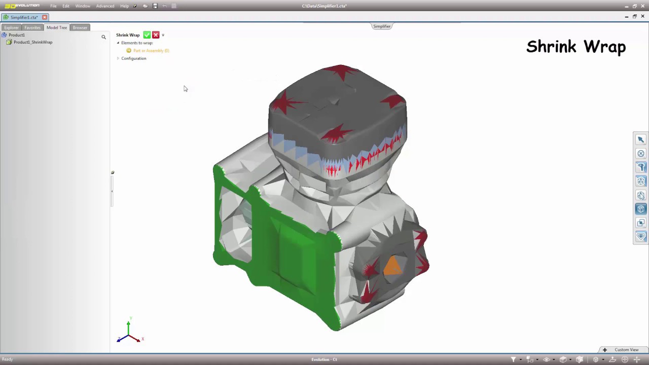 3D Evolution | Simplifier | CT Core Technologie