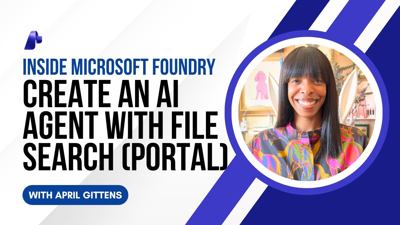 Create an AI Agent with File Search in Azure AI Foundry (Portal) - Tech Hub