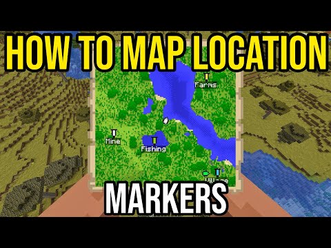 How to Add Location Markers To Maps in Minecraft Java & Bedrock