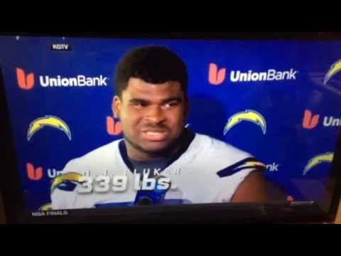 Alabama DJ Fluker Interview Chargers